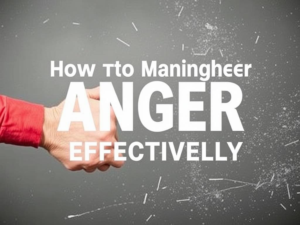 How to Manage Anger Effectively: Tips for Better Emotional Control