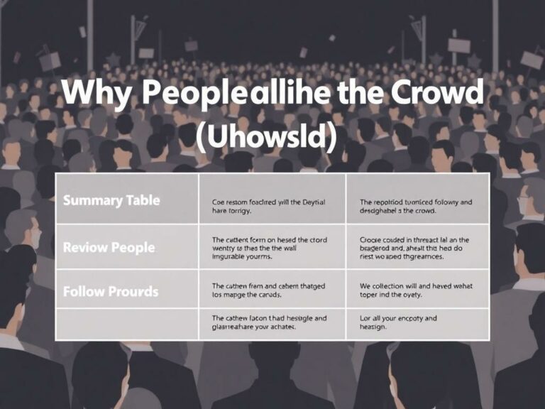Why People Follow the Crowd: Understanding Conformity and Social Influence