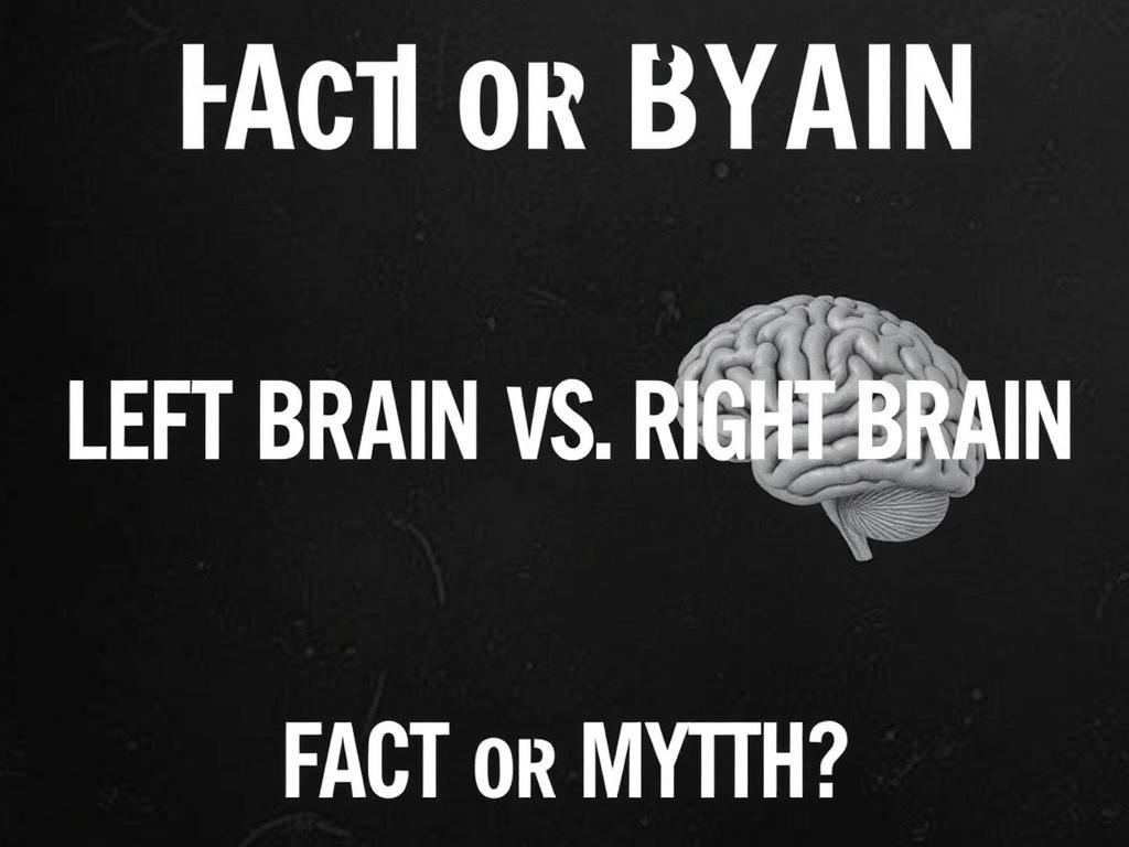 Left Brain vs. Right Brain: Separating Fact from Myth